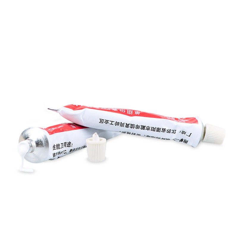 导热硅胶 绝缘导热膏 白色 固化 元件CPU散热硅脂固态继电器专用