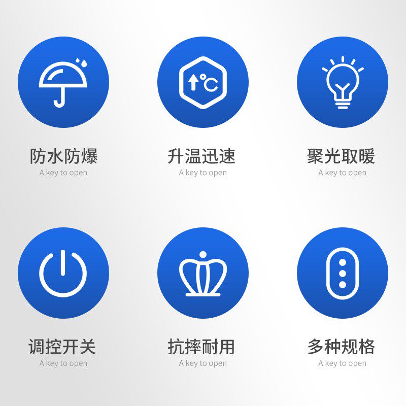 保温灯罩猪用养殖保暖灯罩小鸡取暖灯开关调温猪场兽用保温灯灯罩