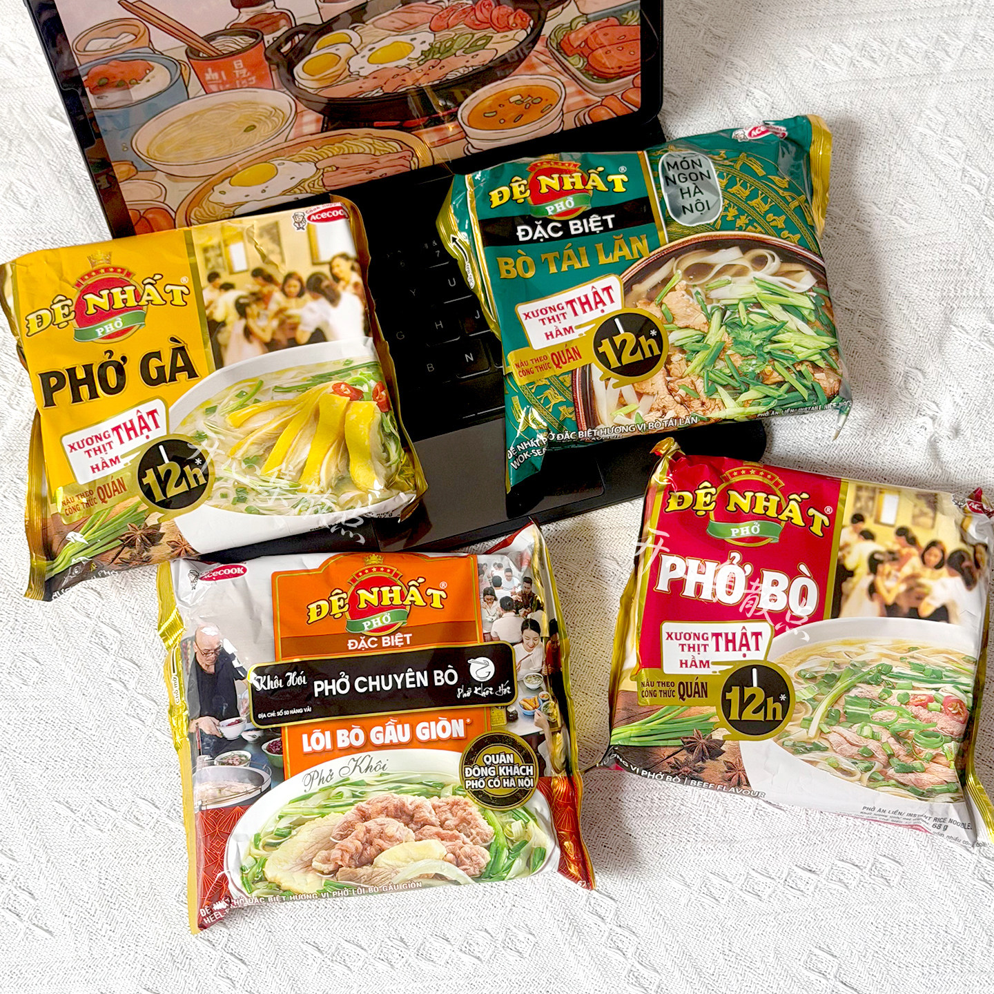 越南PHO速食河粉泡面方便冲泡acecook牛肉鸡肉免煮米粉米线夜宵