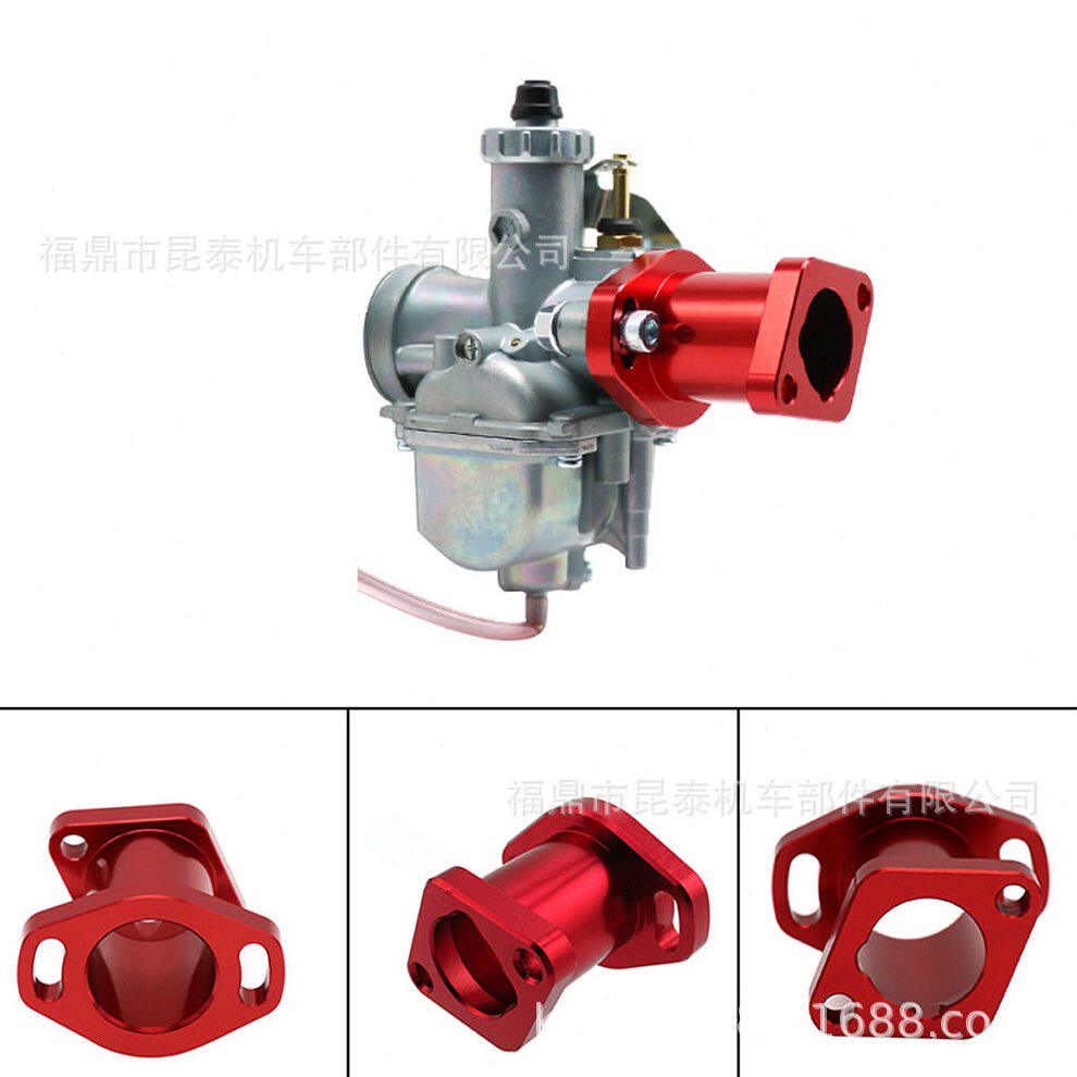 甄选发动机化油器改装进气歧管VM22/PZ19/26 GX120/GX160/GX200 6