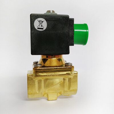 甄选ODE厂家供货21H8KV120黄铜电磁阀 两通先导控制工业连接控制