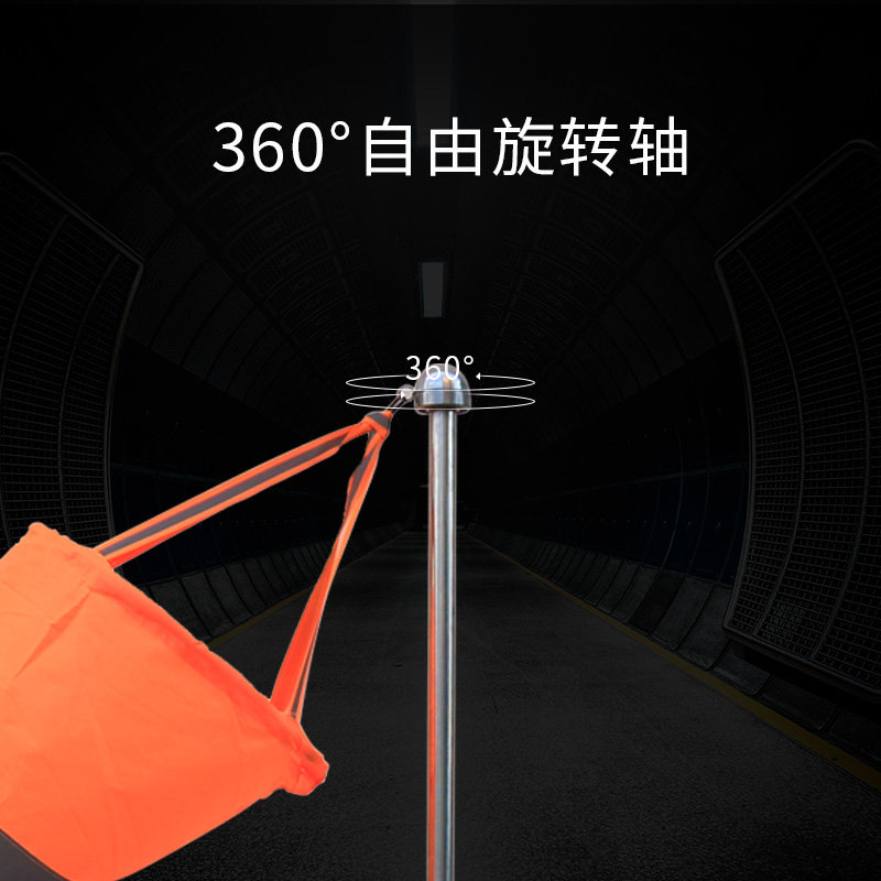 气象风向袋耐用夜光反光荧光油气化工企业风向测量风袋户外风速仪