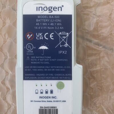 全新Inogen BA-500 OxyGOnext 1400-3010-8便捷式制氧机电池