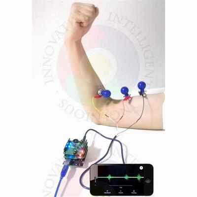 EMG肌电传感器相容myoWare SparkFun开源Arduino扩展模组