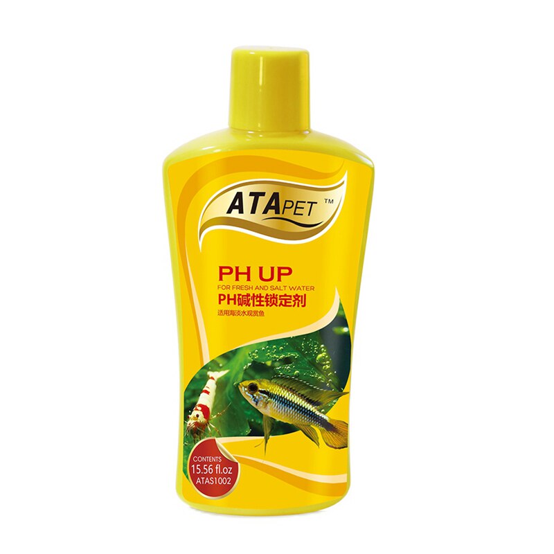 ATA鱼缸PH值8.2调高低剂水族水质酸碱度调节剂淡海缸草缸增碱性