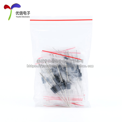 元件包 二极管包 1N4148 1n4007 FR107等 共100只