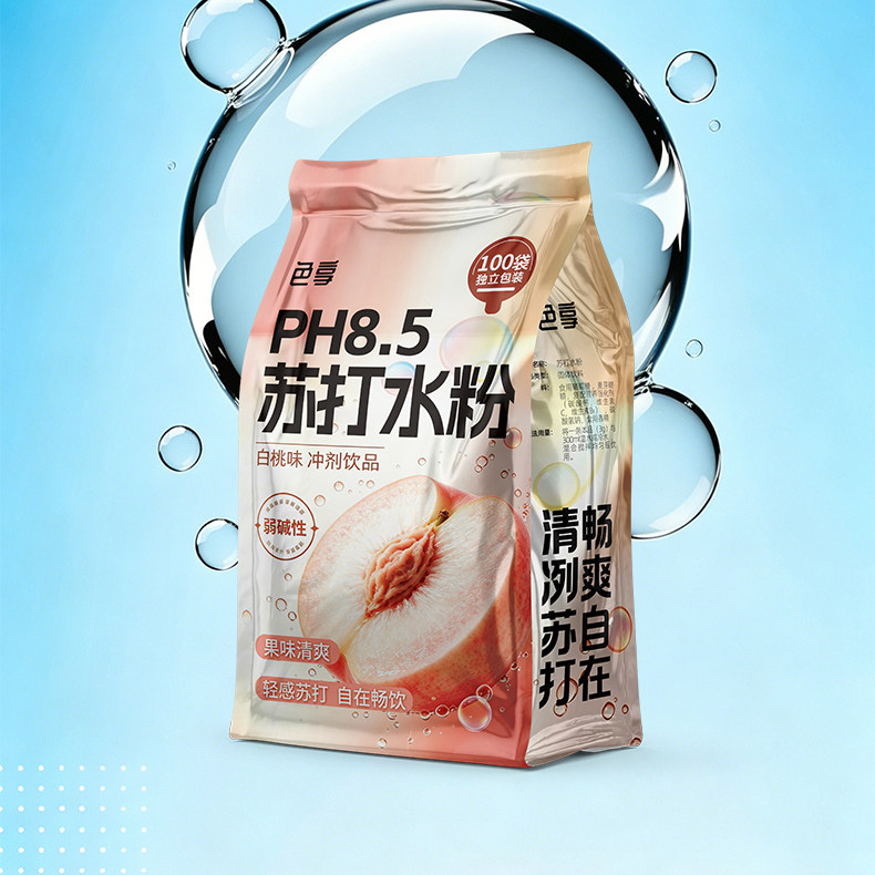 色享苏打水粉冲饮弱碱性食品多维碳酸氢铵其他膳食补充剂