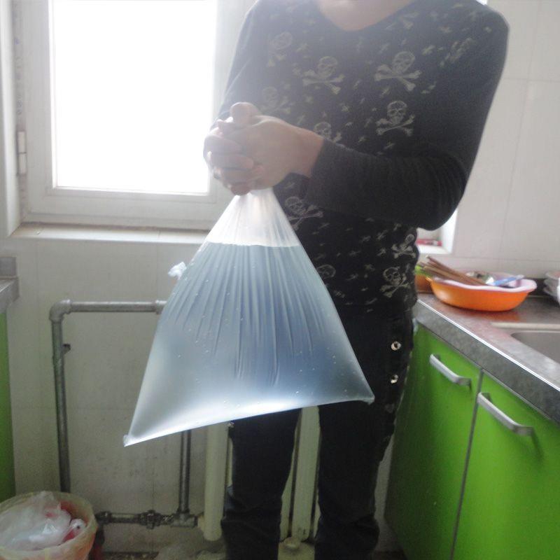 加厚黑色平口垃圾袋细长瘦高桶走廊宾馆电梯超厚商用办公室厨房用