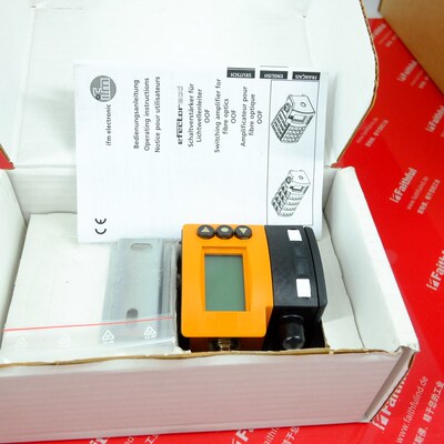 IFM OO5004 易福门全新光纤传感器放大器 OOF-FPKG/M12/GL2议价