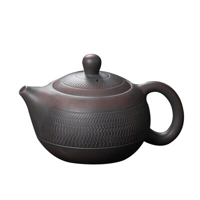 原矿紫陶壶纯手工跳刀西施壶家用大容量复古茶壶单人功夫茶具套装