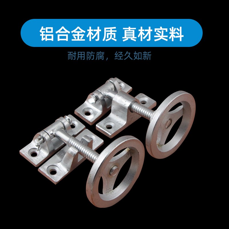 锌合金轮盘拉手锁干燥箱手轮锁冷库门锁烘箱锁高压力蒸柜把手