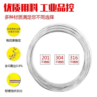 304不锈钢氩弧焊丝1.011.2 1.5 2.0 0.8光亮丝36 盘线 软焊丝