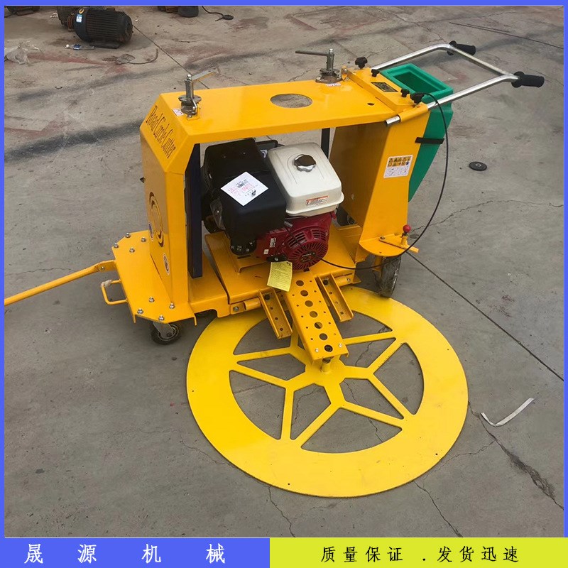 沥青路面切割机手推式圆周井盖切割机 下水道盖板切割机筑路机械