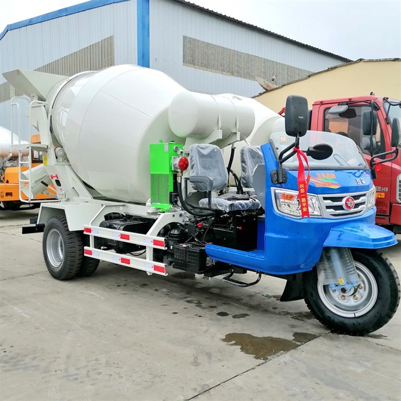 3方三轮五轮g混凝土搅拌车5方农用小型水泥运输罐车水泥罐车搅拌
