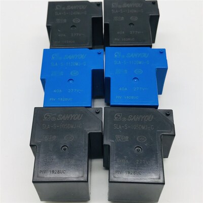 SLA-S-105/112/124DMJ-G常开4脚40A277VAC三友继电器5V12V24VDC