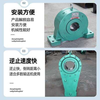 厂家供应逆止器 减速机输送机配件NJ(NYD)型DTIIN1型TD75型逆止器