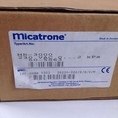 价格需核实  Micatrone压力变送器、Micatrone压力控制器