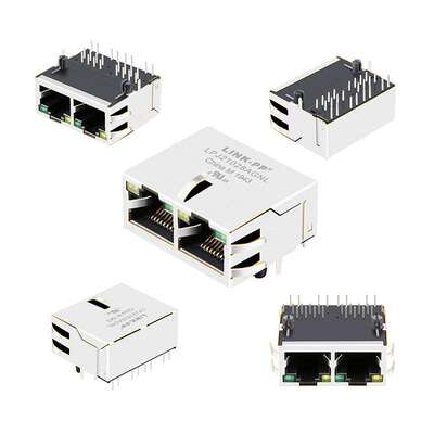 43860-5025工厂E系列网口RJ45空口连接器