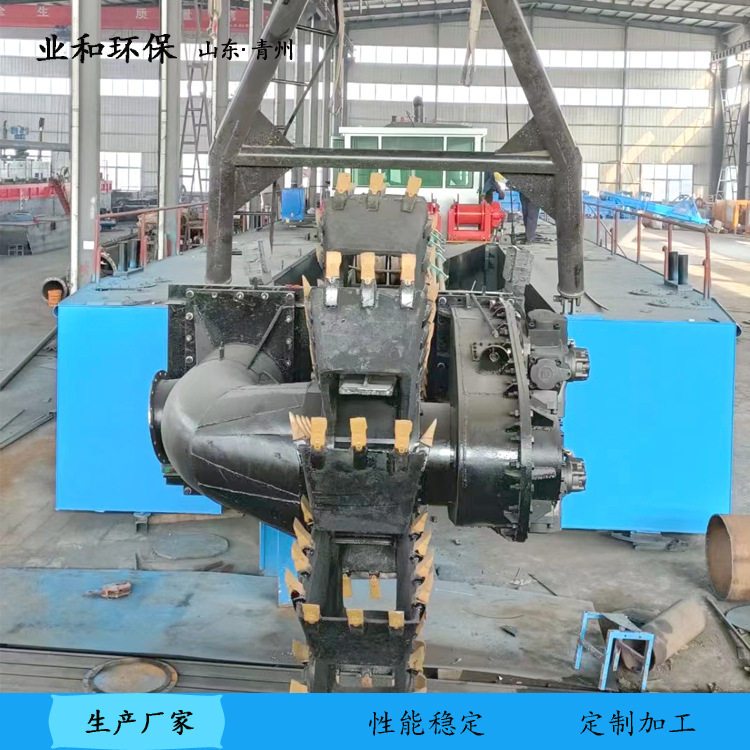 供应斗轮式挖泥船供应 河道疏浚清淤船 湖泊水库大型清淤机械设备