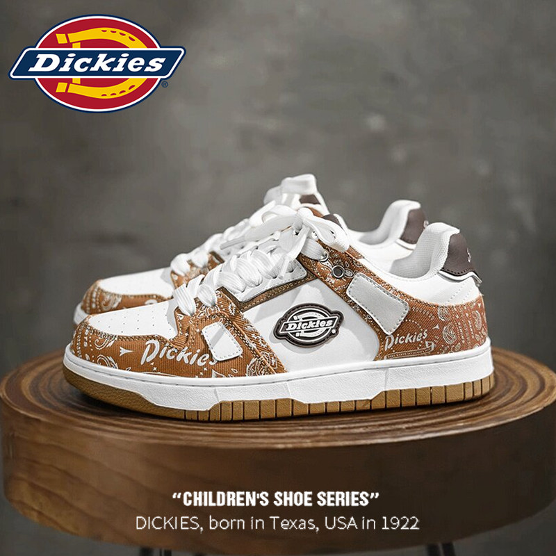 Dickies男鞋旗舰店2026夏季新款运动休闲板鞋男复古潮流经典潮鞋