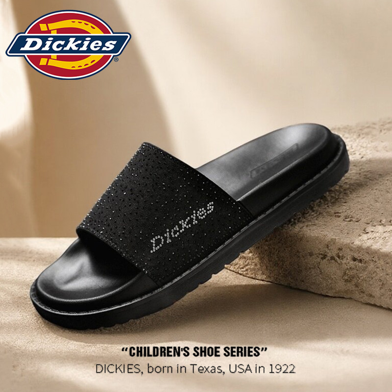 Dickies男鞋夏季新款时尚复古高级感休闲运动拖鞋户外轻便一字拖