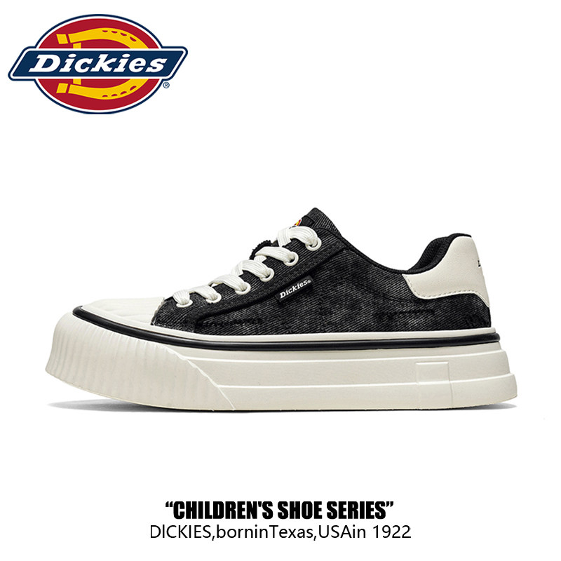 Dickies男鞋2026新款夏季运动休闲帆布板鞋青少年潮牌百搭滑板鞋