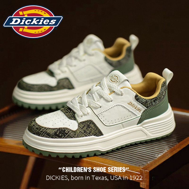 Dickies男鞋2026夏季新款透气厚底增高休闲鞋美式复古百搭滑板鞋