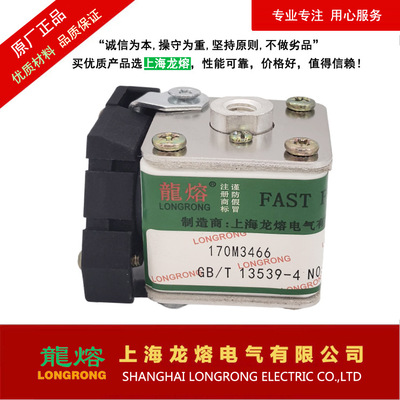 熔断器 170M3466 AC690V 250A，银片熔芯，上海龙熔电气