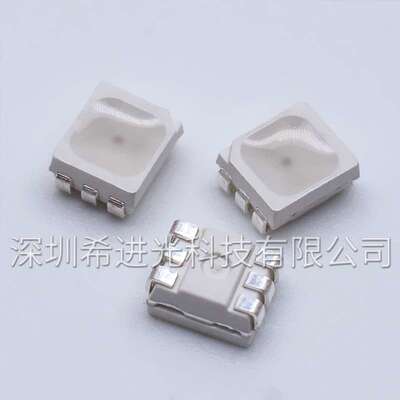 金线贴片高杯SMD3528七彩RGB全彩雾状1210LED灯珠发光二极管