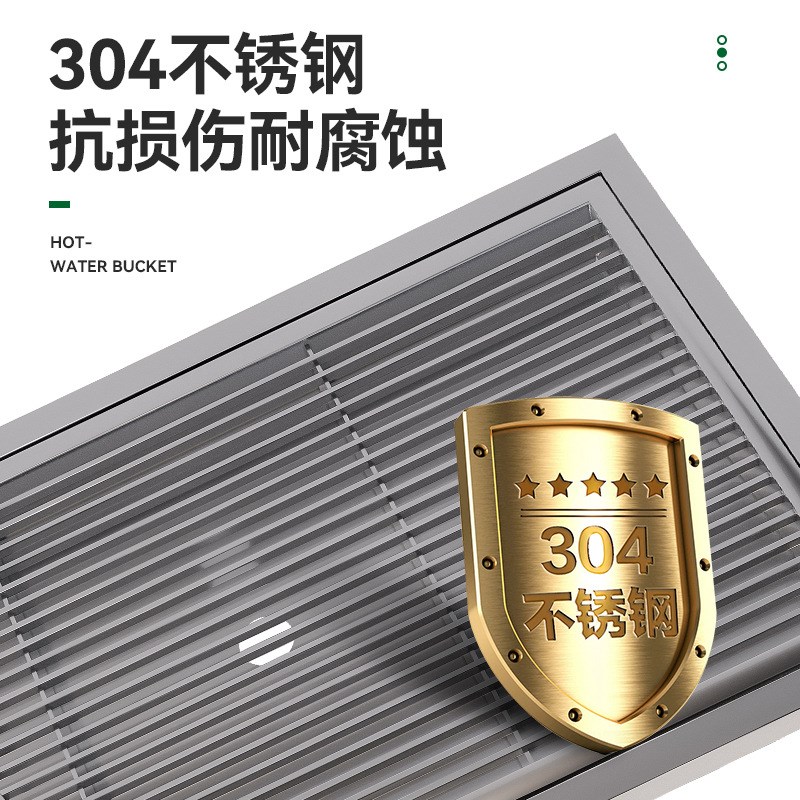 新中式茶饮d不锈钢前吧台操作台制作水吧台商用冲茶台滤茶台煮茶