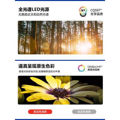 【无隙Ra7全光谱护眼吸】顶缝灯儿童房间亮智能客厅9S04083卧室灯