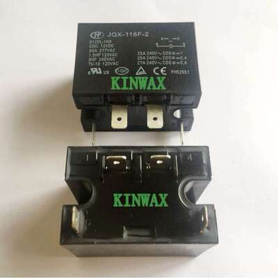 HF116F-2/120AP-1HTC 一组常开25A法兰安装继电器