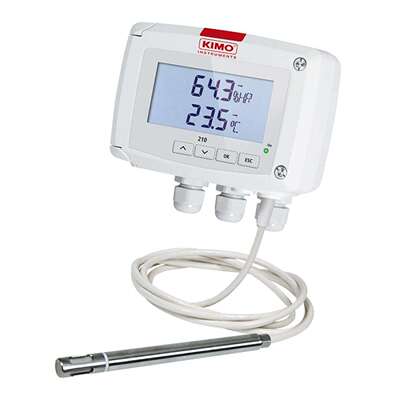 KIMO TH210S 高精度多功能温湿度变送器 在线式温湿度变送器