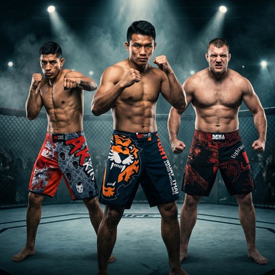 MMA搏击散打拳击训练短裤