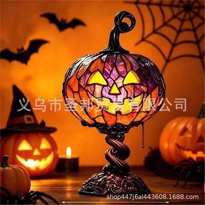 跨境Witch Hat Lamps女巫帽子灯摆件魔幻灯光USB插头led灯光摆件