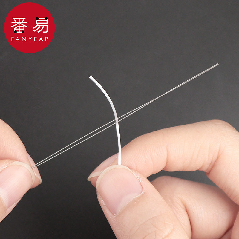 串珠针A1zzn001-珠宝串珠针手工穿珠工具针引线文玩手串项链串珠