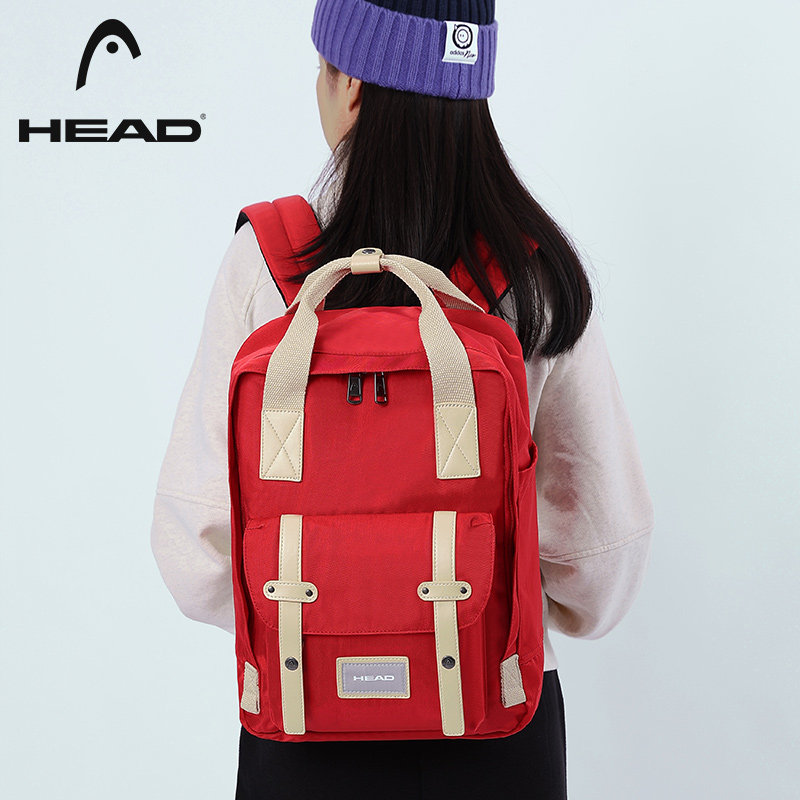 HEAD海德双肩包15.6寸电脑背包网球羽毛球包大容量户外旅行书包