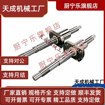 滚珠丝杠丝杆BSSR/BSSRK1002 0804 1010 2810 1205 2505 2510