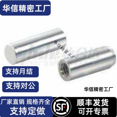BLW81-H7 直杆型负公差定位销  倒角C型h7/一端内螺纹型BLX05