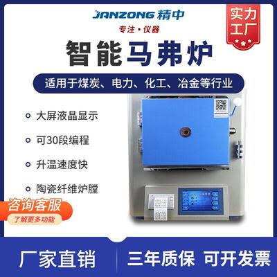 实验室马弗炉煤焦炭灰份挥发份测定仪腊灰份测塑料灰份智能检测
