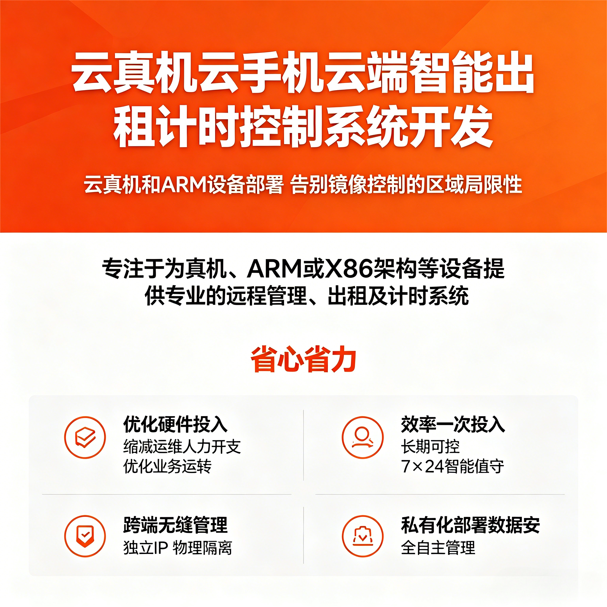 云真机硬件设备云手机控制出租系统开发ARM设备部署 云真机