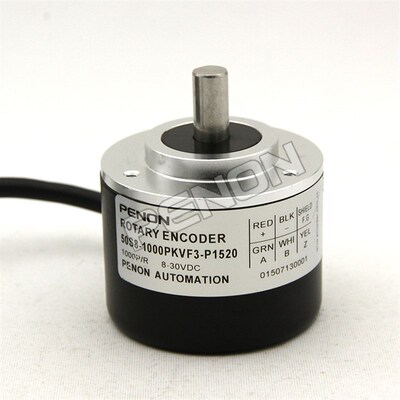全新50S8-1000PKVF3-P1520增量式旋转光电编码器-1024-2000-600