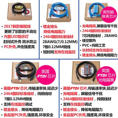 USB转串口RS232转换线转换器CS1W-CIF31/USB-CIF31编程电缆下载线