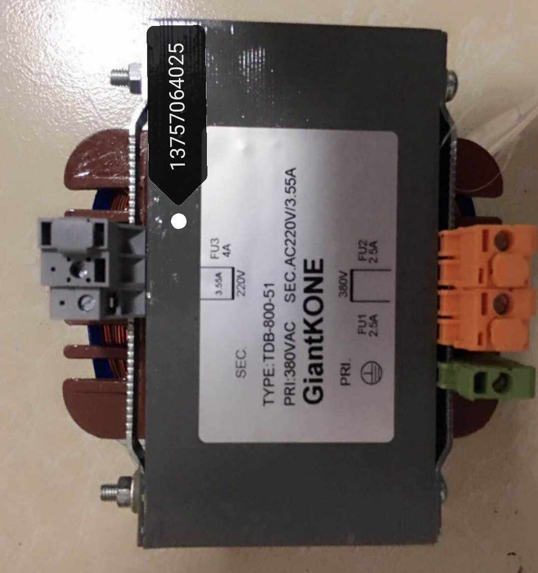 通力变压器,TDB-800-51 输入380V变220V