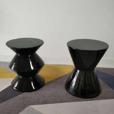 塞萨尔角几沙漏造型三节客厅沙发茶边角几Cesar Side Table