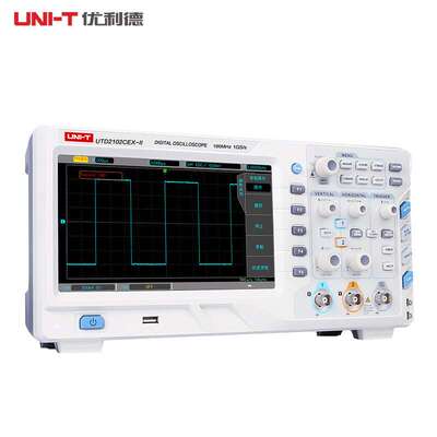 UNI-T优利德UTD2102CEX+/2072CL/2152CL数字示波器双通道150M