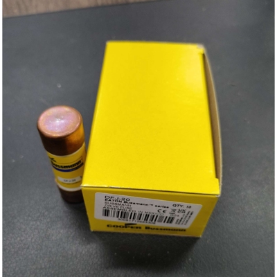 DFJ-20管式保险丝 600V20A 巴斯曼BUSSMANN快速熔断器