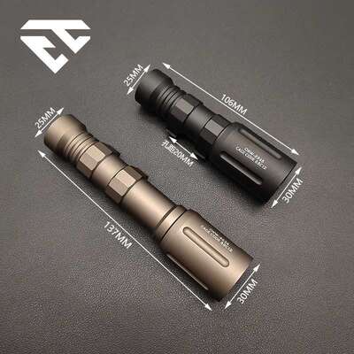 短款手电筒Modlite OKW聚光版V2户外LED强光照明手电