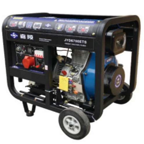 嘉陵3.3KW发电机单相230V应急备用电源便携式家用柴油发电机组
