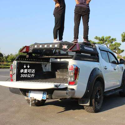 适用纳瓦拉navara NP300 D22 D40 D23 皮卡车改装龙门架 防翻架